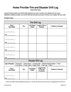Fire drill - Procedure - record - fire evacuation plan-