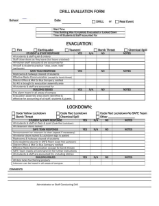 Fire drill - Procedure - record - fire evacuation plan-